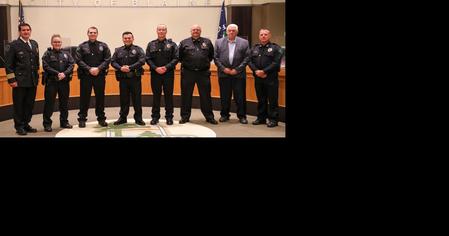 Get to know Blaine’s newest police officers | Public Safety ...