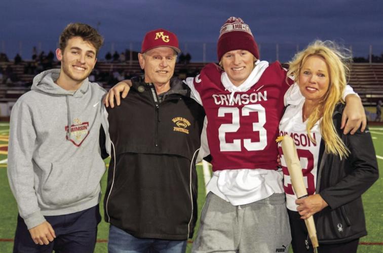 Down but not out: Months after a fluke injury derailed his senior ...