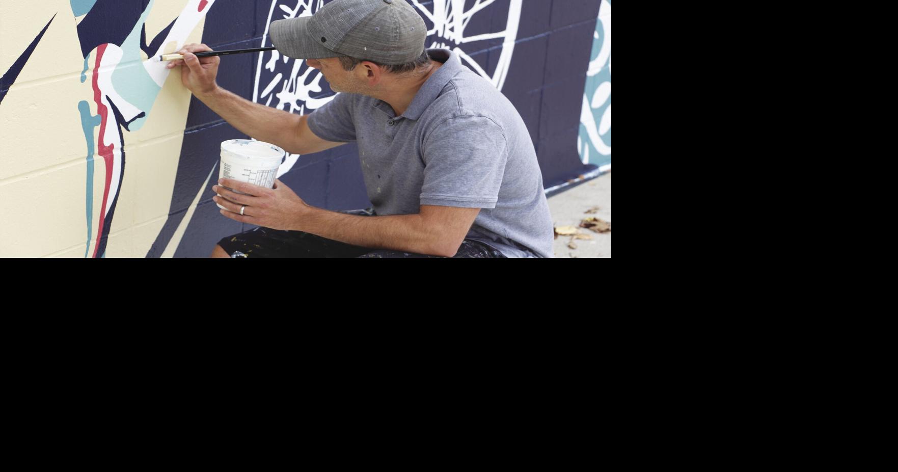 Jeremy Jarvis and Hopkins mural - 1 | | hometownsource.com