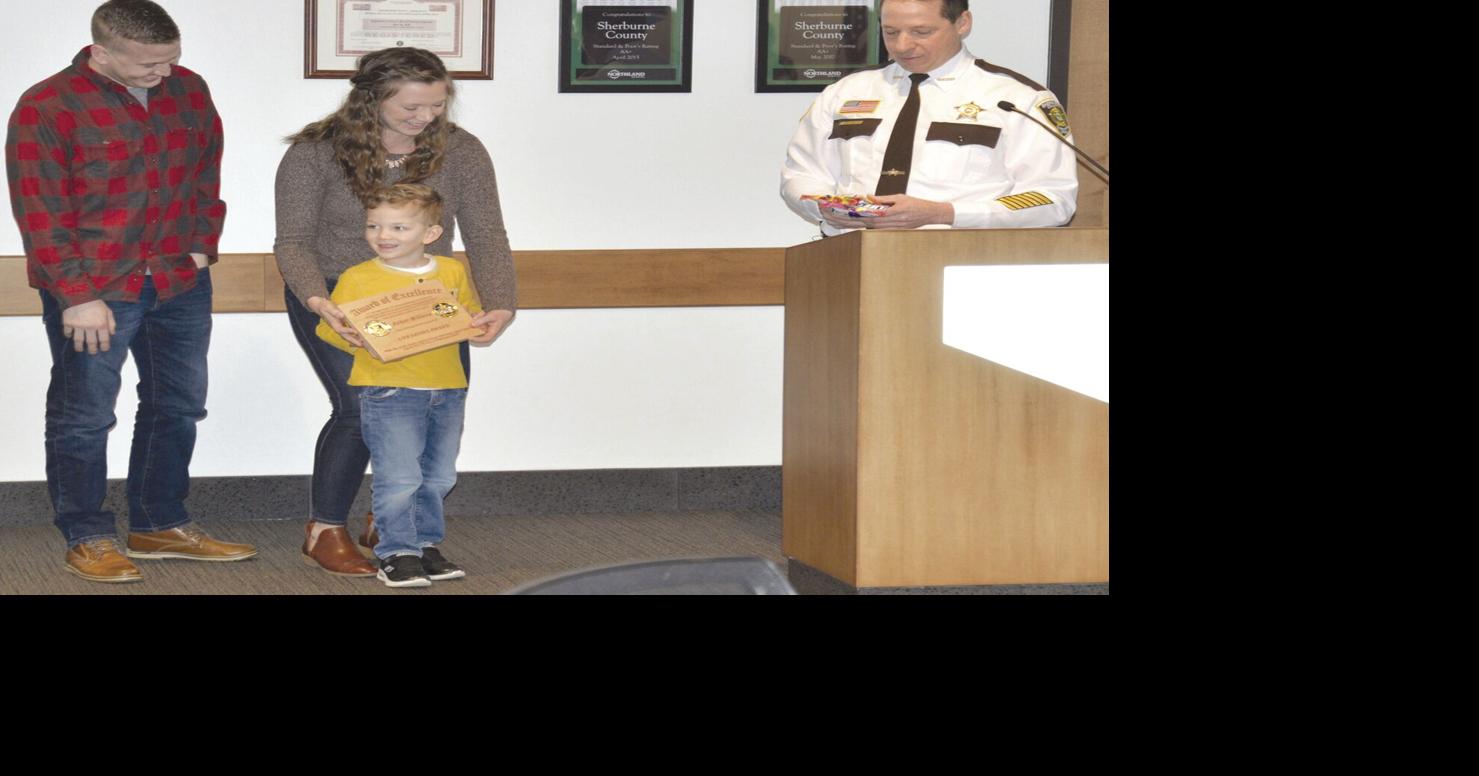 Orrock Township boy honored for life-saving heroics | News ...