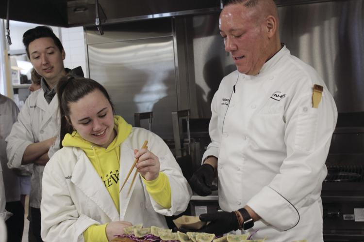 Chef Sugimura teaches Pro-Start students the art of dumplings | Free ...