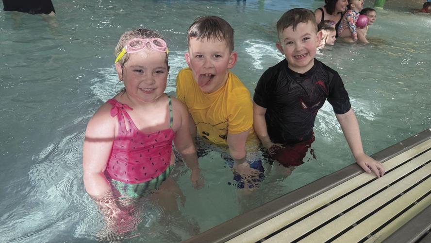 Diving into spring: Local kids enjoy city's aquatic egg hunt ...