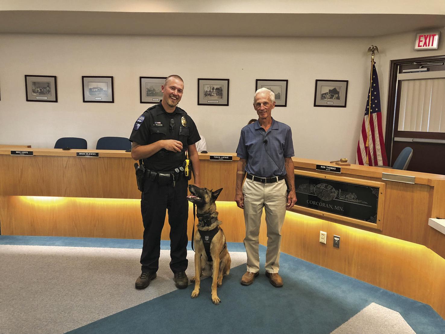 Corcoran’s first police K-9 officer hits streets with partner | Press ...