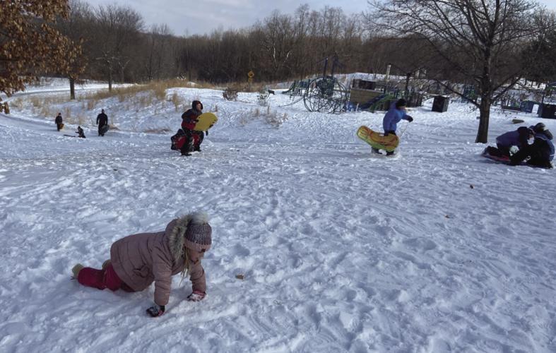 PHOTOS: Sledding at Staring Lake Park | Eden Prairie | hometownsource.com