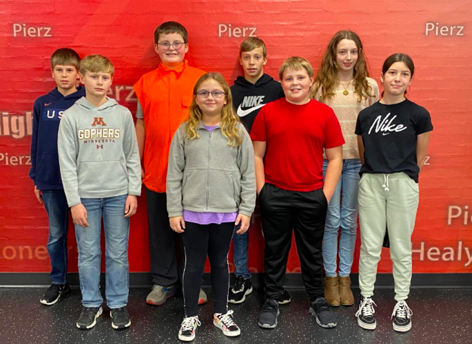 Pierz PRIDE students recognized for September and October 2022 ...