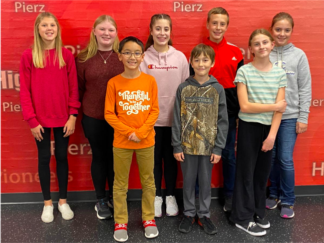 Pierz PRIDE students recognized for September and October 2022 ...