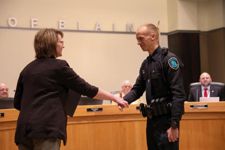 3 Blaine police officers sworn in | Public Safety | hometownsource.com