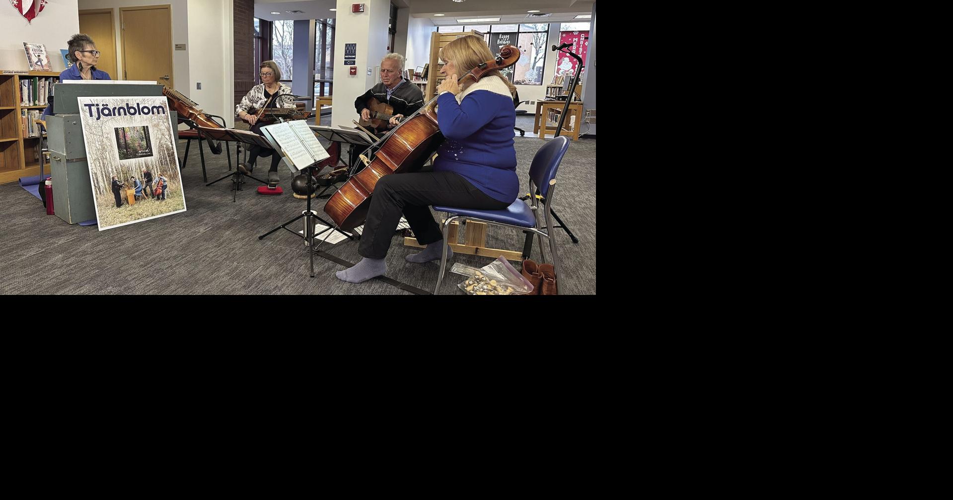 Scandinavian string band engages library audience | Monticello Times ...