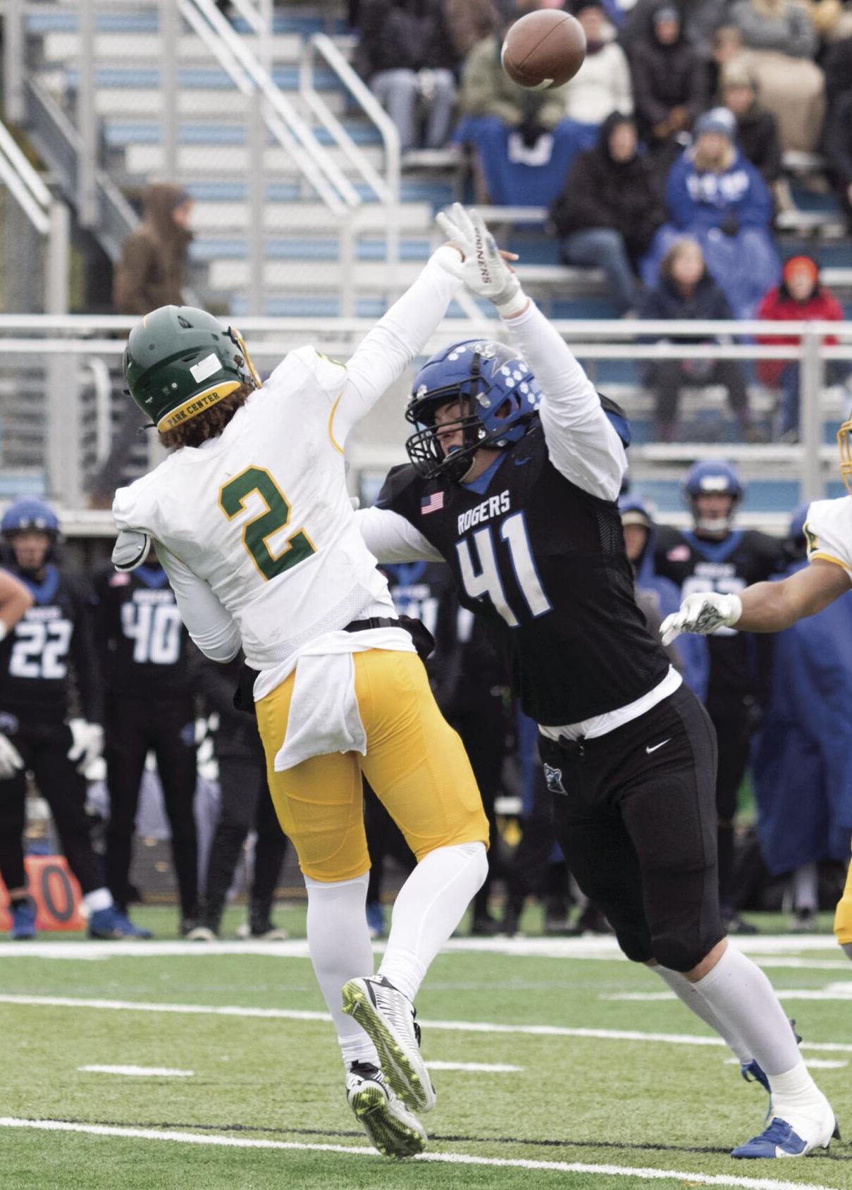 Rogers defeats Park Center in Section semifinals 25-0 | Sports ...
