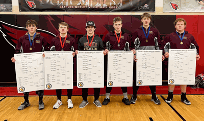 Six Royalton/Upsala wrestlers earn a trip to state | Morrison County ...