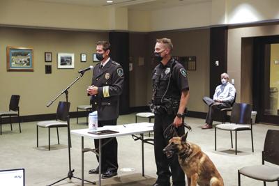 Blaine K-9 team recognized for saving officers’ lives during Coon ...