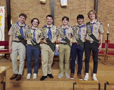 boy scout team eagle