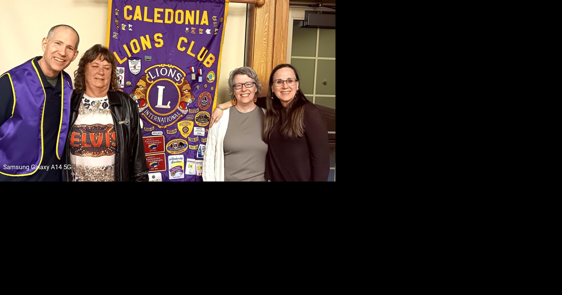 Caledonia Lions welcome two new members | Community | hometownsource.com