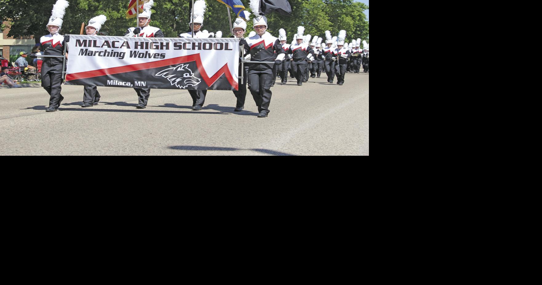 Milaca High School Marching Band scores big with debut 2019 performance ...