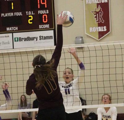 Flyers volleyball sweeps Royals in three | Morrison County Record ...