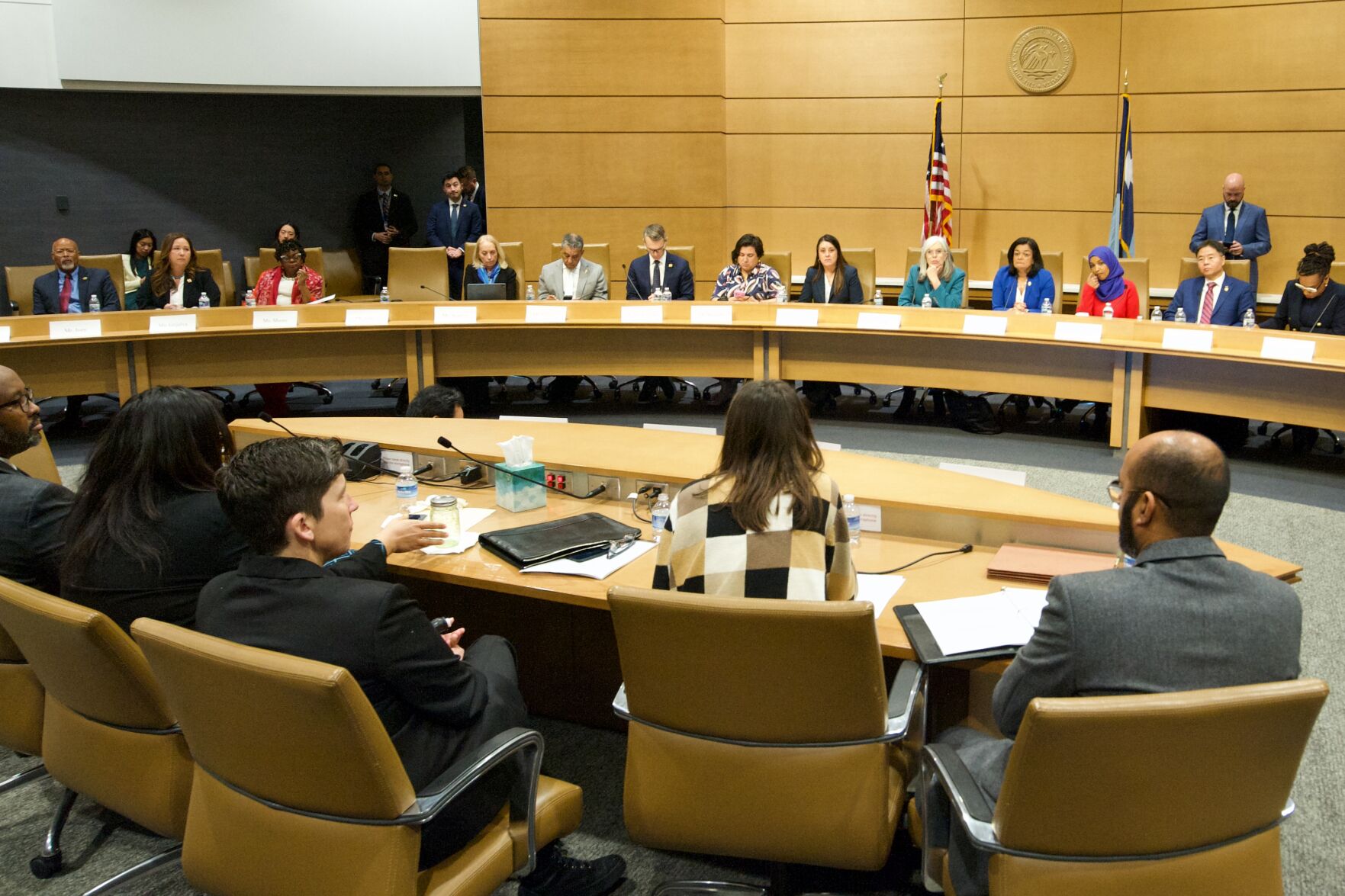 Rep. Omar hosts field hearing on ICE activity, Operation Metro Surge ...