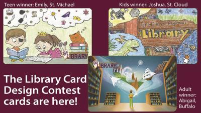 Library card design contest winners announced | Elk River Star News ...