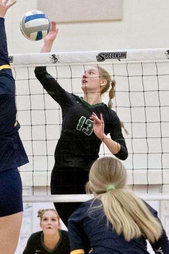 Spectrum volleyball stings Breck in first match of playoffs | Spectrum ...
