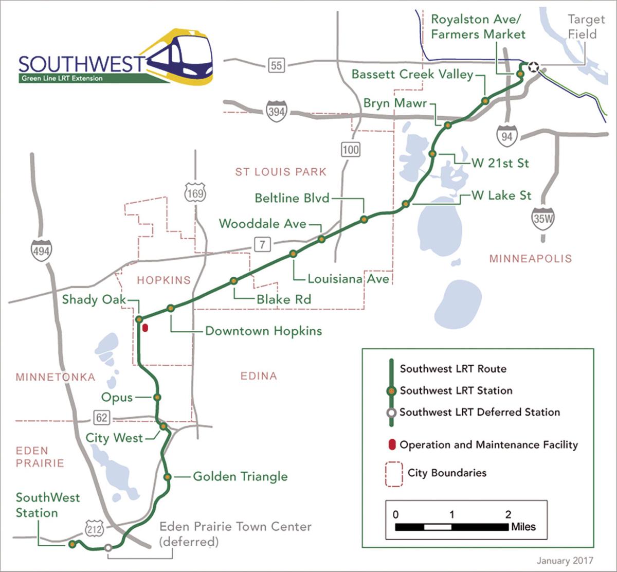 Southwest LRT Green Line extension inches toward 2023 reality ...
