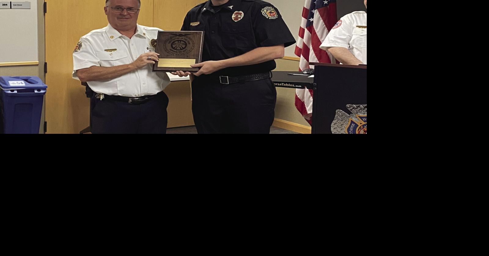 Graham named Hopkins Firefighter of the Year | Free | hometownsource.com