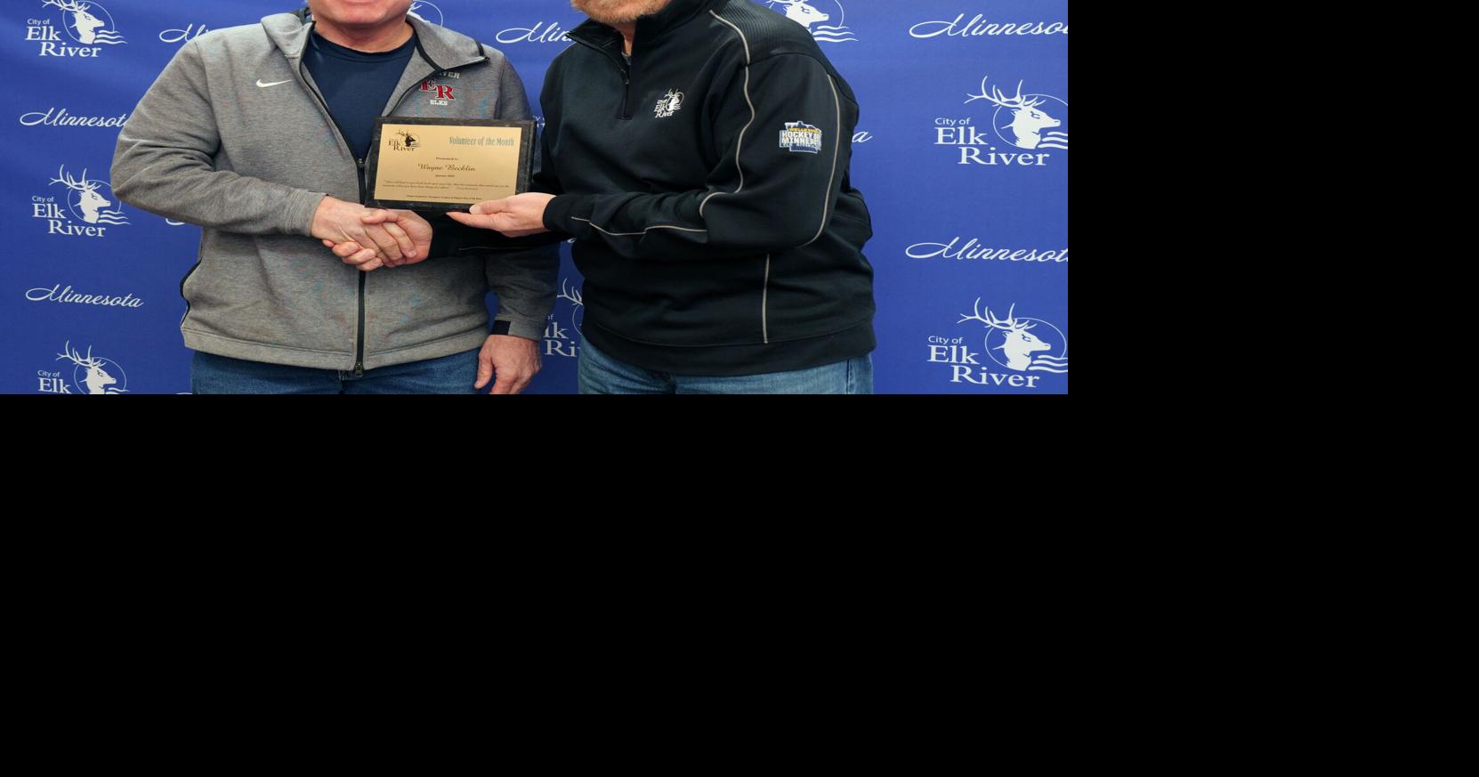 Becklin honored with volunteer award | Elk River Star News ...