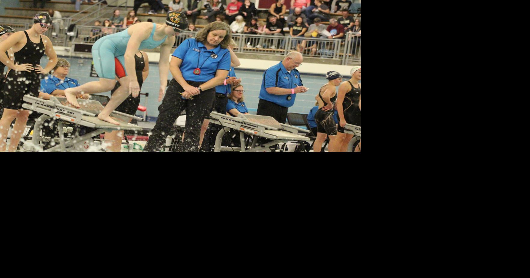 Crimson 10th at state swim and dive championships | Sports ...