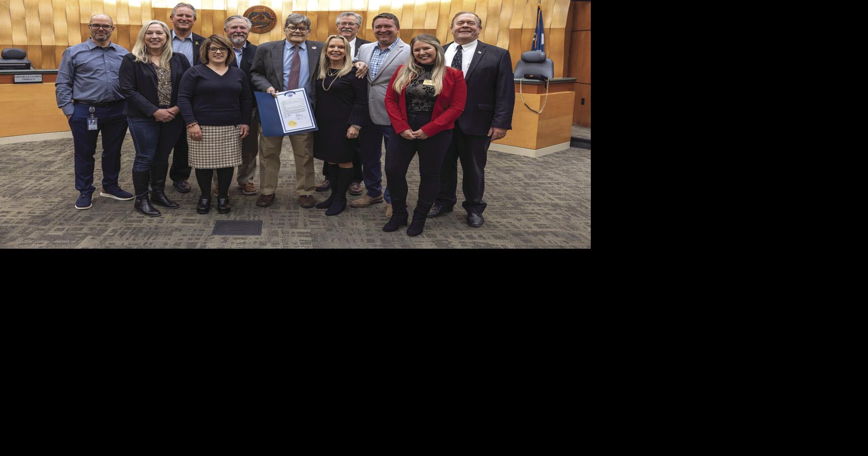 Commissioner Gary Kriesel honored for 20 years on county board ...