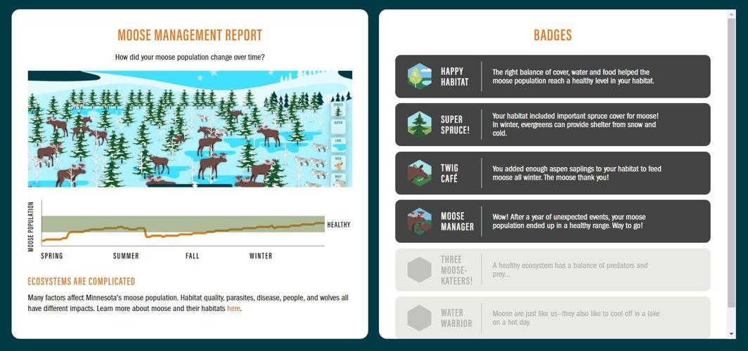 Minnesota Zoo creates interactive game for moose management | Apple ...