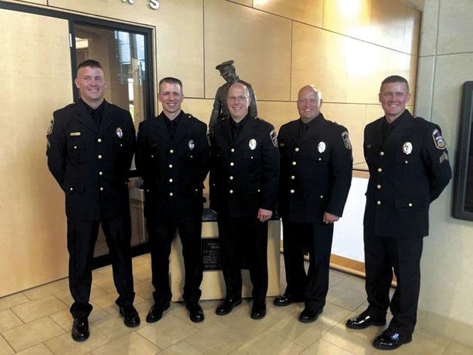 Maple Grove celebrates new firefighters, police promotions | Government ...