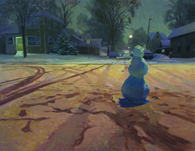 Scott Lloyd Anderson is not your average snowman artist ...