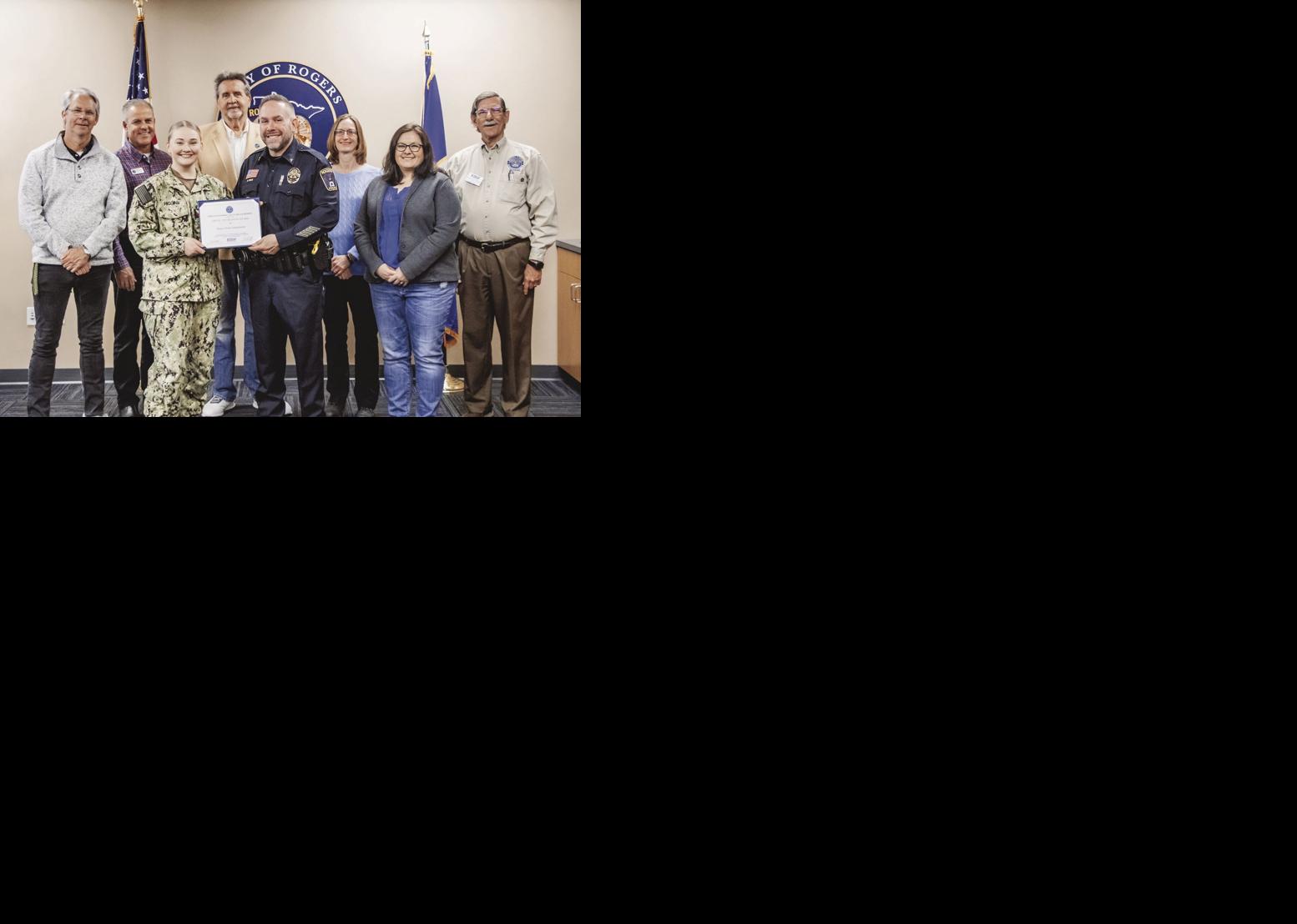 Rogers Police receives Above and Beyond award | Free | hometownsource.com