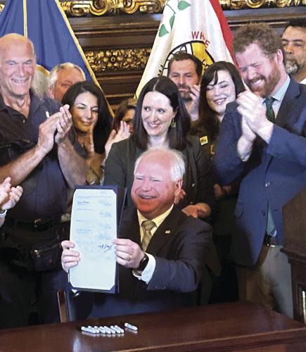 Gov. Tim Walz signs off on marijuana | Government | hometownsource.com