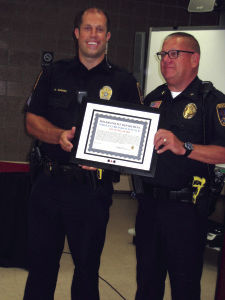 Rogers Police Sgt. Wegner receives Life Saving award | Local News ...