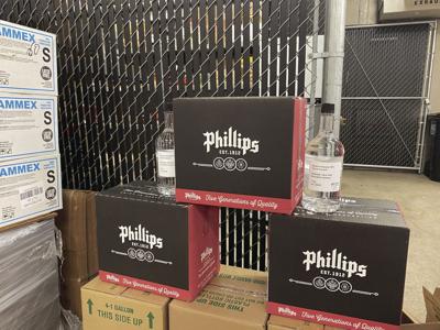 Phillips Distilling Co. in Princeton producing hand sanitizer | Free ...