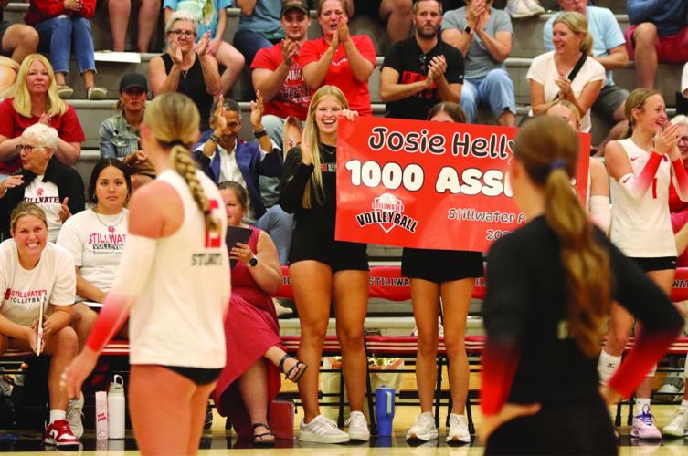 Girls volleyball: Stillwater hands Raptors first conference loss in seven seasons | Sports ...