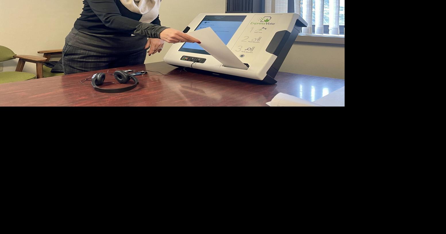 Houston County introduces new ExpressVote assisted voting devices for ...