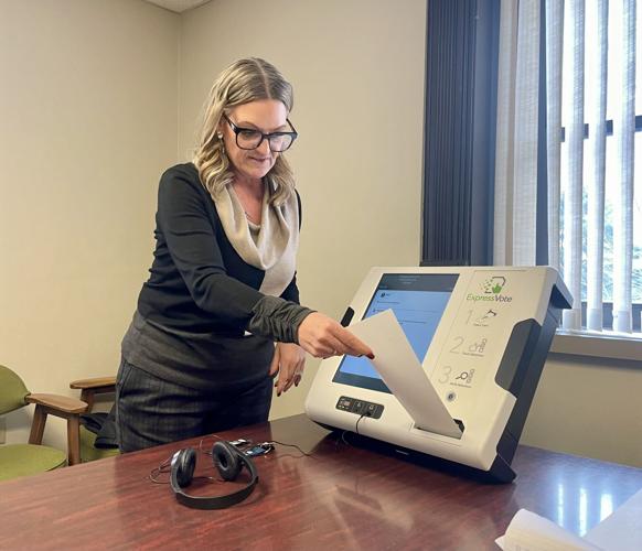 Houston County introduces new ExpressVote assisted voting devices for ...