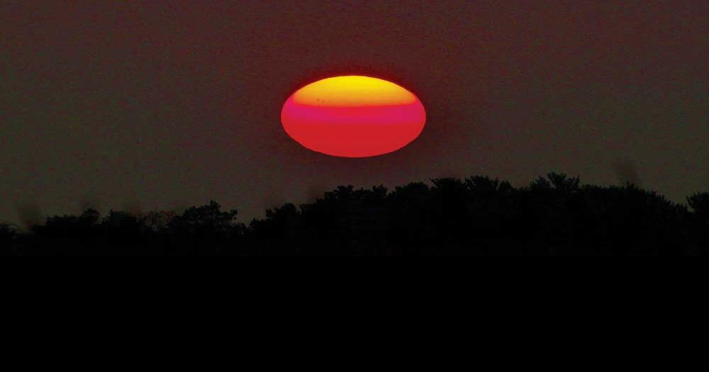 A red sun not quite set | Morrison County Record | hometownsource.com