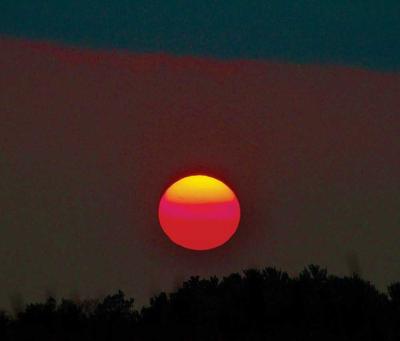 A red sun not quite set | Morrison County Record | hometownsource.com