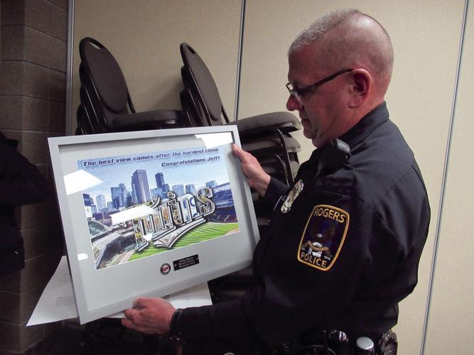 Rogers Police Chief Jeff Beahen honored by colleagues, council | Rogers ...