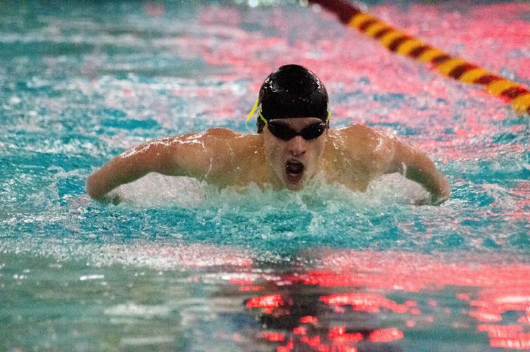 Boys swim and dive clinch final home dual | Forest Lake Times ...