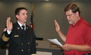 Deputy fire chief takes oath of office | Local News | hometownsource.com
