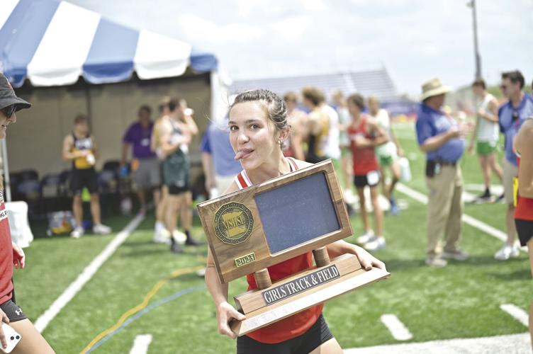 Monticello girls track and field team repeats as state champions ...