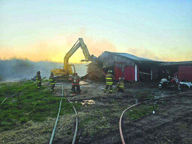 Ogilvie barn destroyed in fire | Community | hometownsource.com