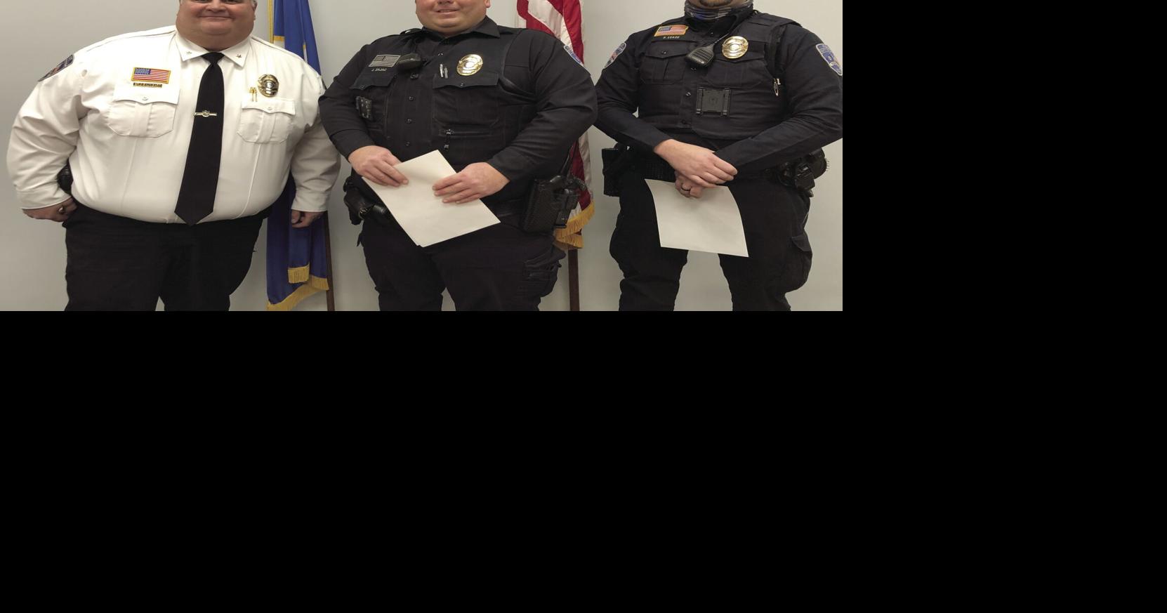 Braham police officers honored for saving lives | Free | hometownsource.com