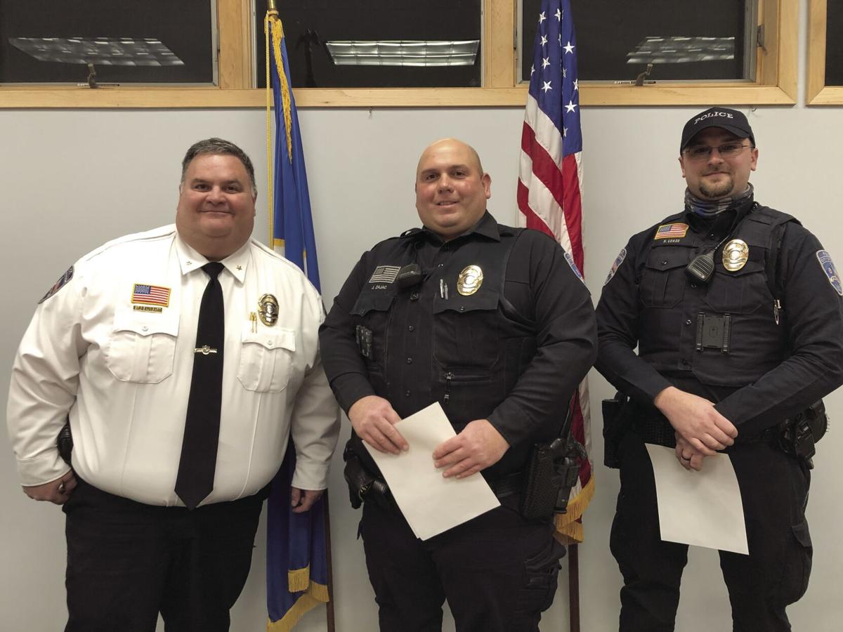 Braham police officers honored for saving lives | Free | hometownsource.com