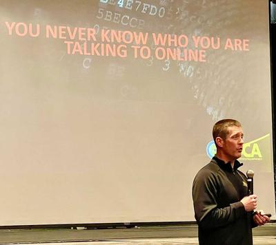 BCA special agent warns youth of dangers of social media | Morrison ...