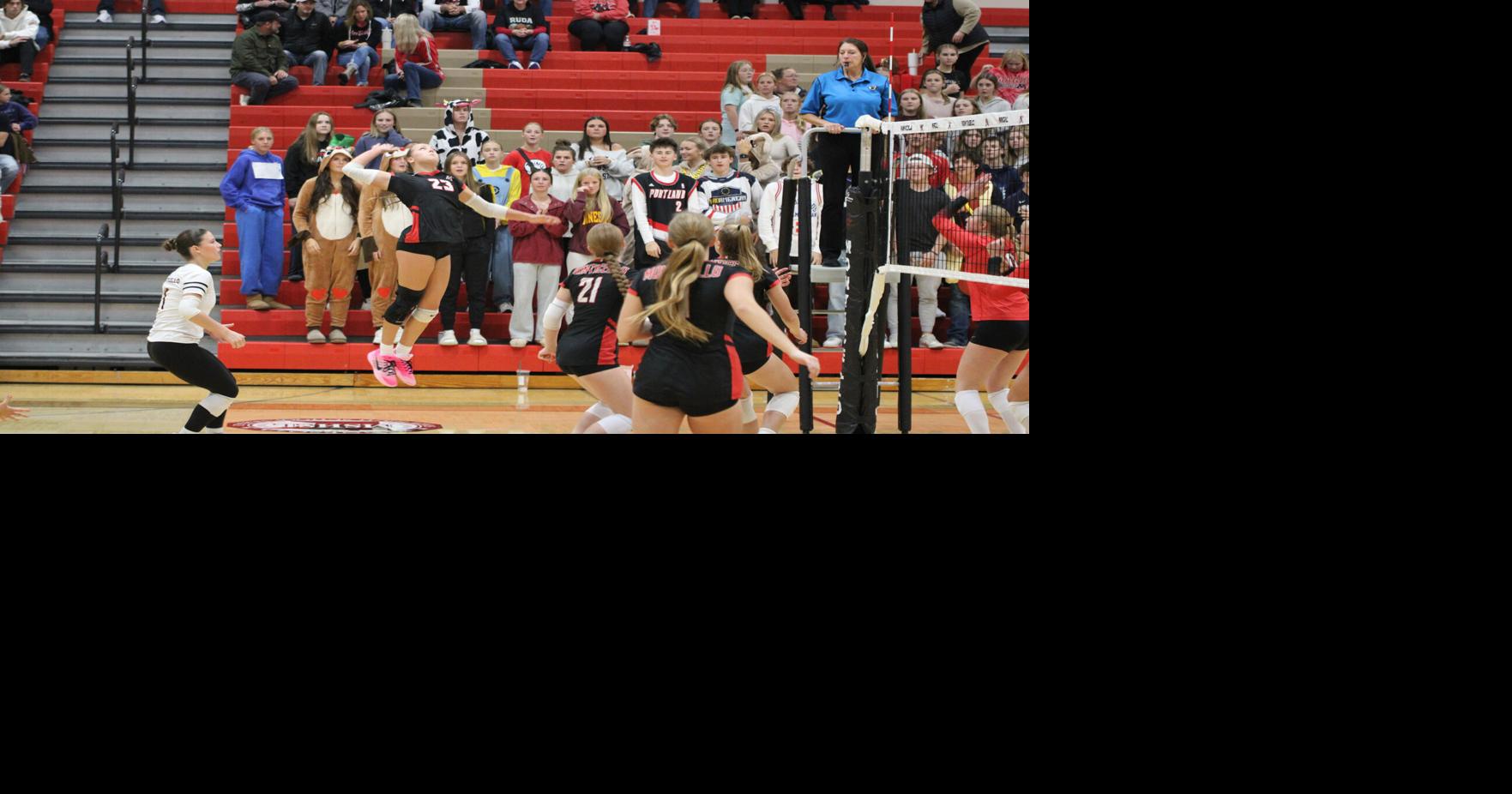 Magic volleyball knocked out of section semifinals | Monticello Times ...