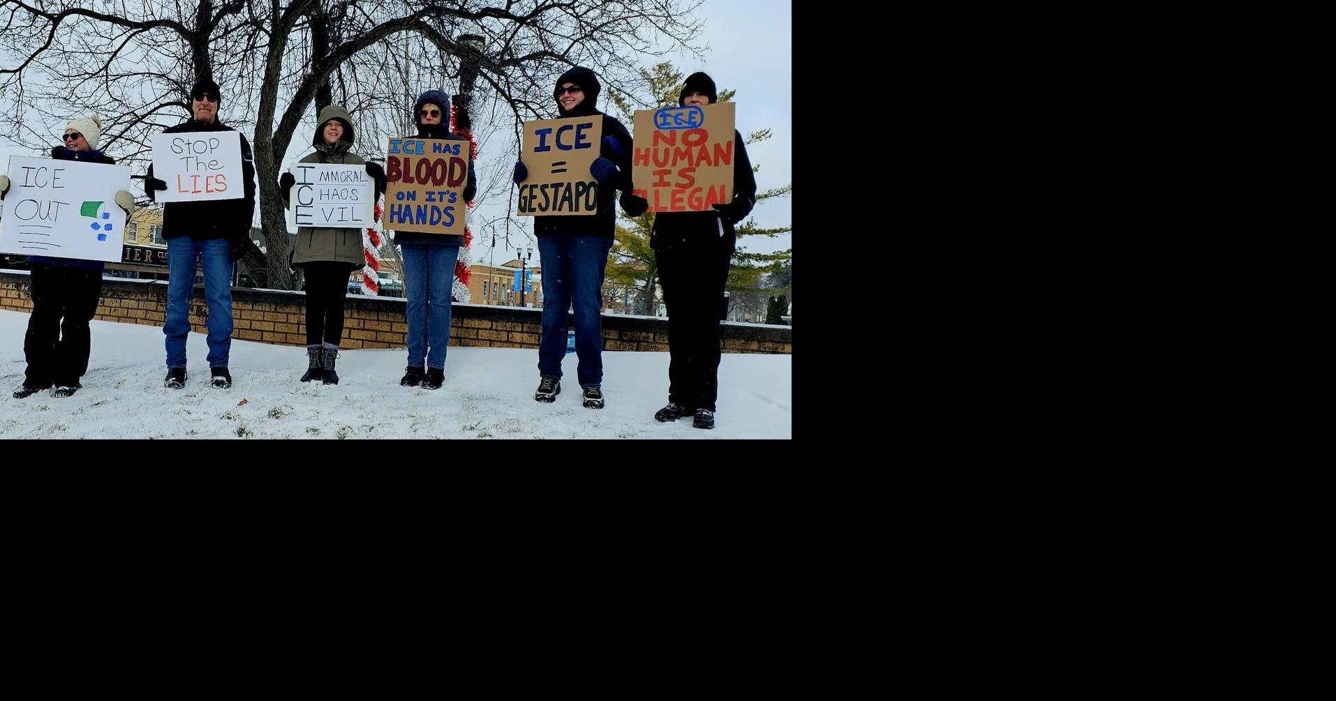 Area residents call for ICE to get out of Minnesota | APG State News ...