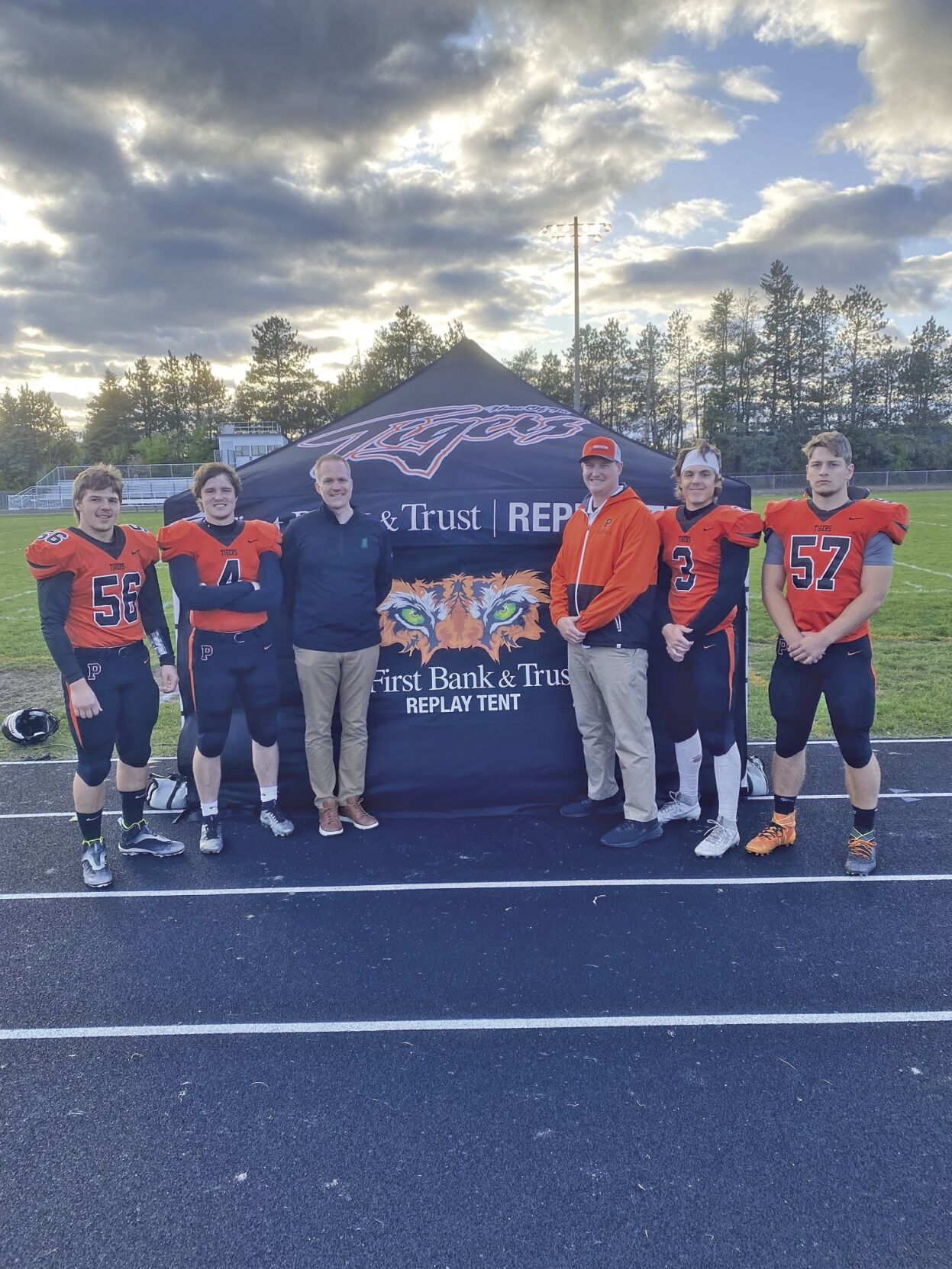 Princeton football, First Bank & Trust come together | Community ...